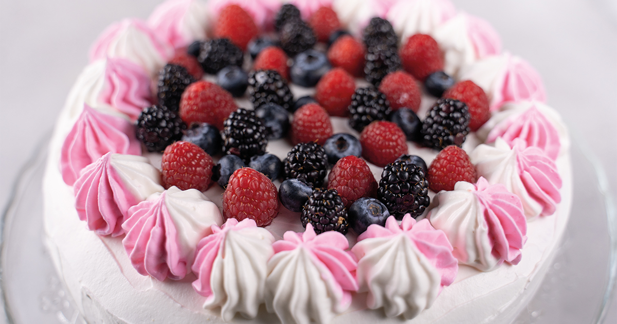 Torta ai frutti di bosco
